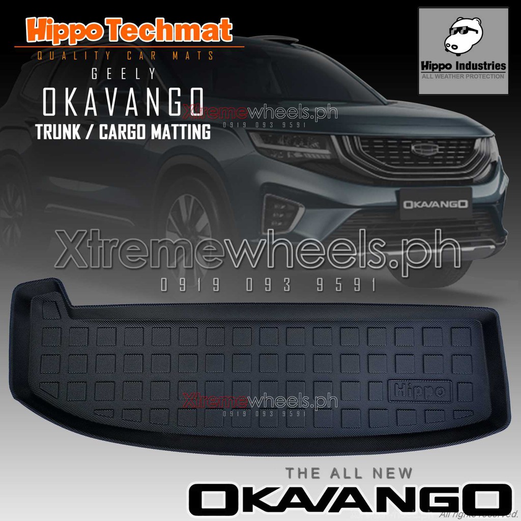 Geely Okavango 2020-2025 TRUNK TRAY / CARGO TRAY ONLY Deep Dish matting ...