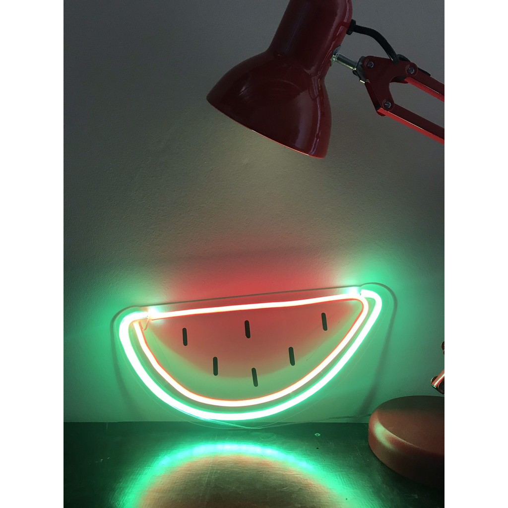 Watermelon Shape Led Neon Light (Genuine Power Supply Included ...