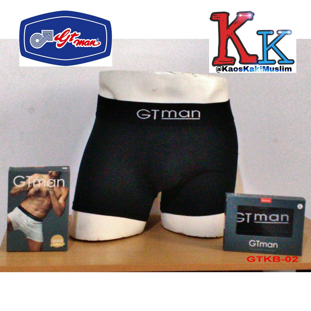 [Muslim Socks] 100% ORI | Boxer GT MAN GTKB02 | Men's UNDERWEAR | Gtman ...