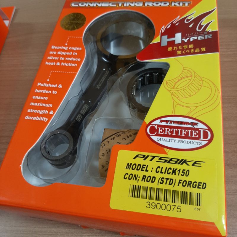 CLICK 125 & 150 | Heavy Duty Forged Connecting Rod | Standard Size ...