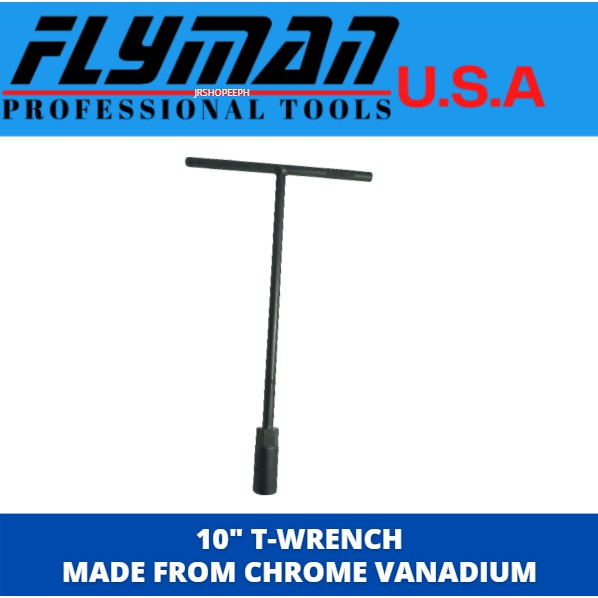 Jrshopeeph Flyman T Wrench 10mm Liyabe Made From Chrome Vanadium High ...