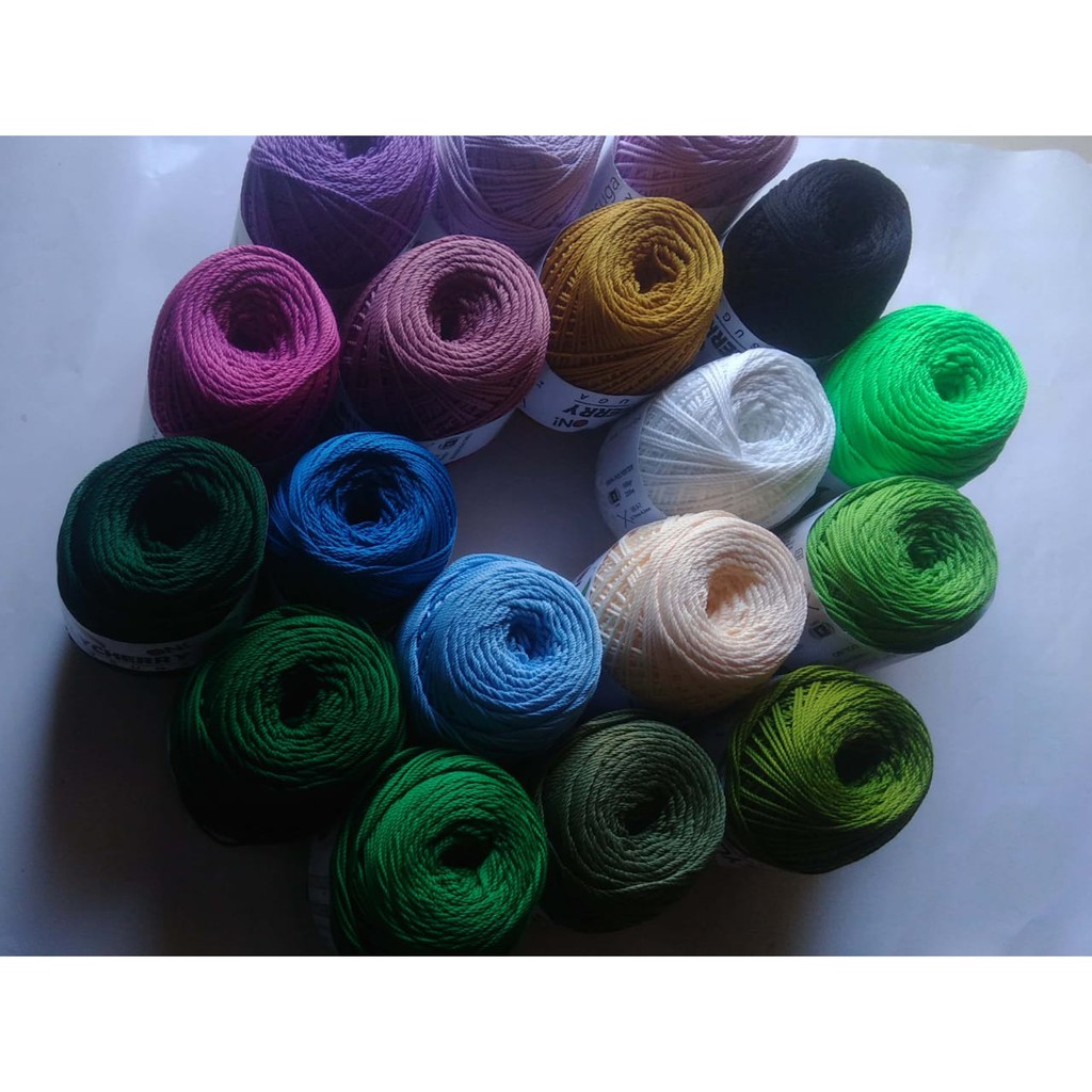 Pollycherry Knitting Yarn / policeri / 100% Polyester Onitsuga Retail 255 m 100 grams / poly ...