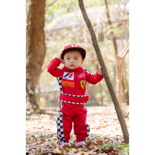 Ferrari F1 racing , ferrari inspired for birthday kids and adult oufit ...