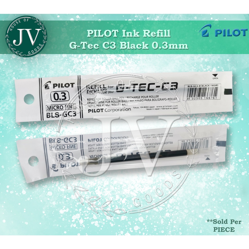 Pilot Gtec C3 and C4 Refill (Black, Blue and Red) (SOLD PER PIECE ...