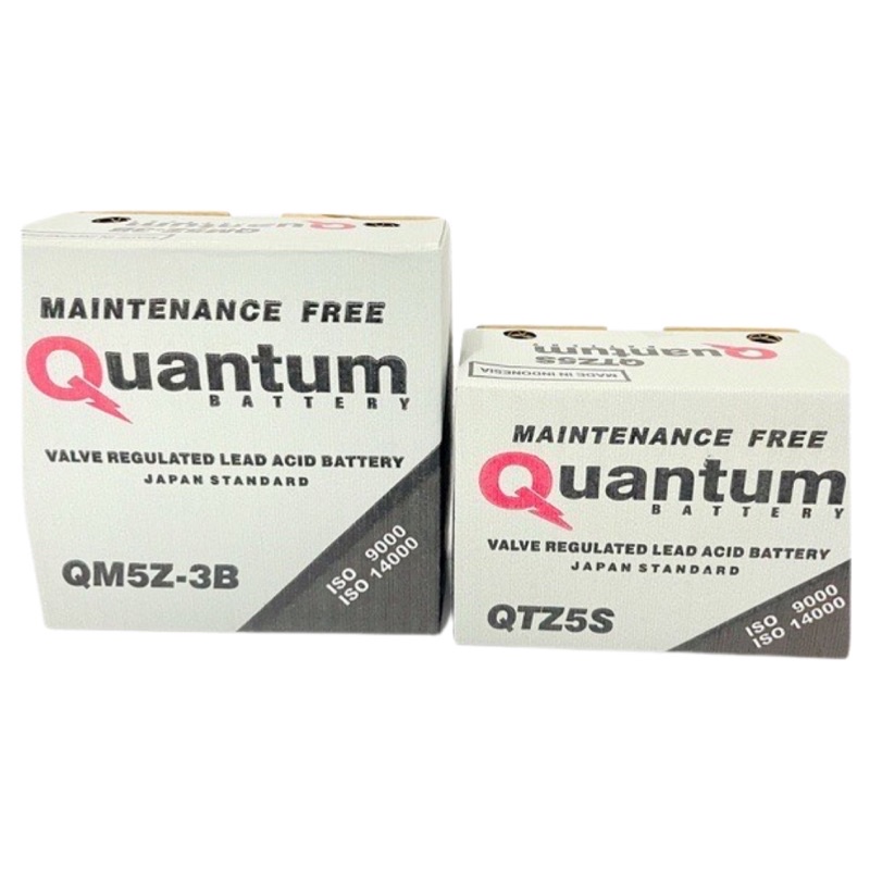 QUANTUM BATTERY MAINTENANCE FREE 4L 5L | Shopee Philippines