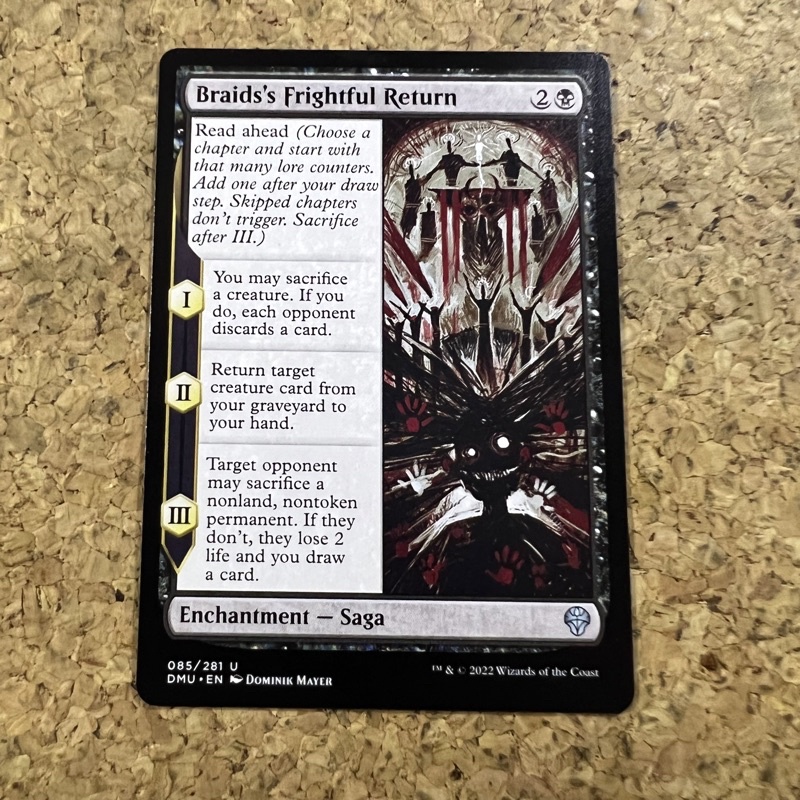 BRAIDS’S FRIGHTFUL RETURN BLIGHT PILE PILFER BALDUVIAN ATROCITY | DMU ...