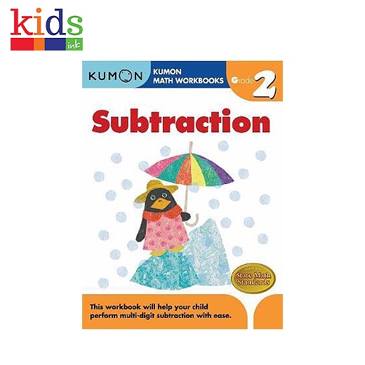 Kumon Grade 2: Subtraction Workbook - Kids Ink | Shopee Philippines