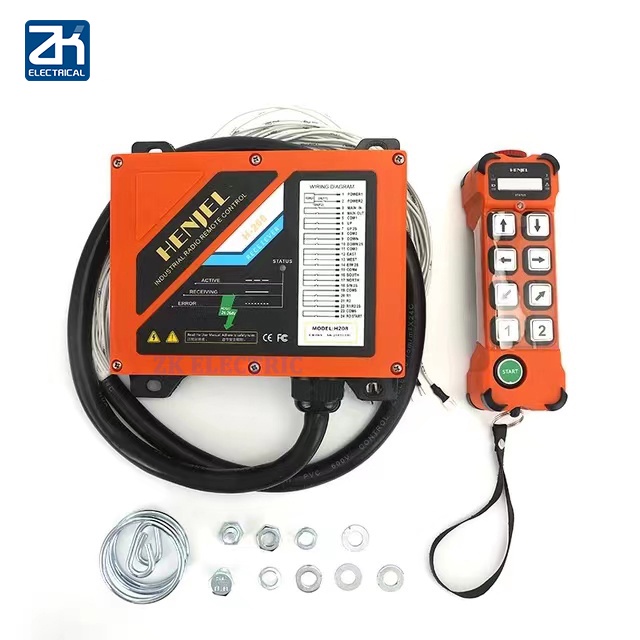 Wireless remote control H208 one-button dual speed industrial emergency ...