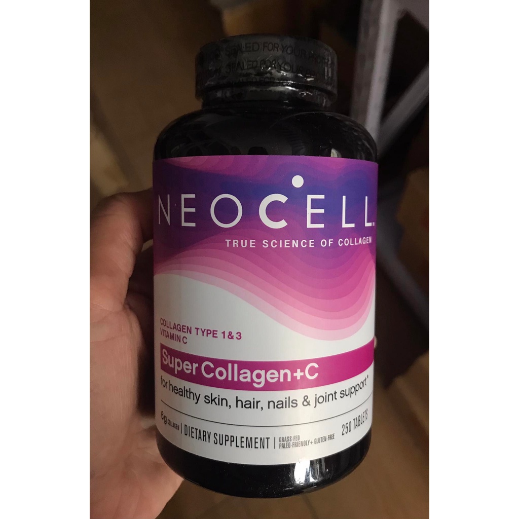 NeoCell Super Collagen with Vitamin C 250 Tablet New Packging | Shopee Philippines