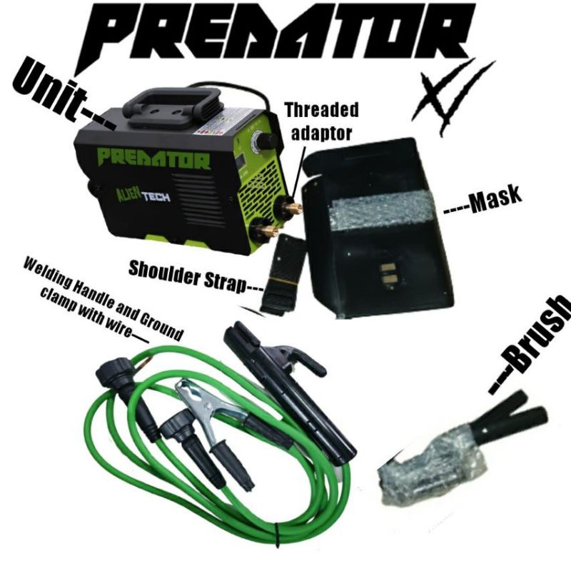 Predator USA Welding machine 250amperes PRO MMA+TIG 100% Duty Cycle ...