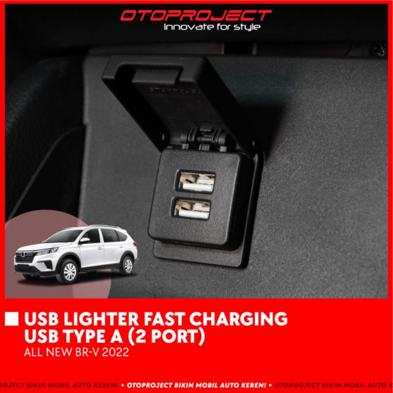 Otoproject Obd Fast Charging Usb Special for All New BRV 2022 | Shopee ...