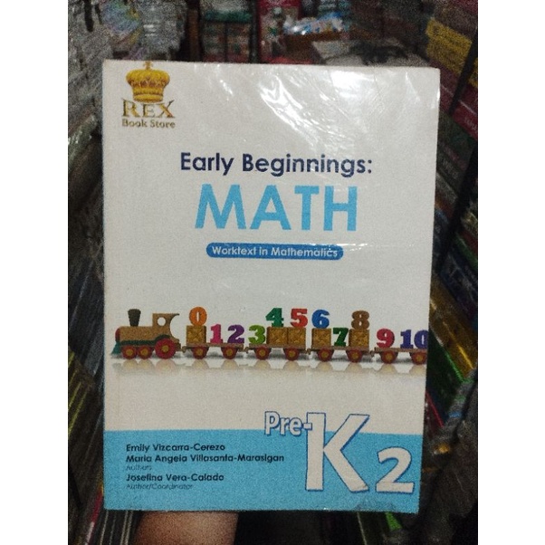early beginnings: math kinder 2 by rex | Shopee Philippines