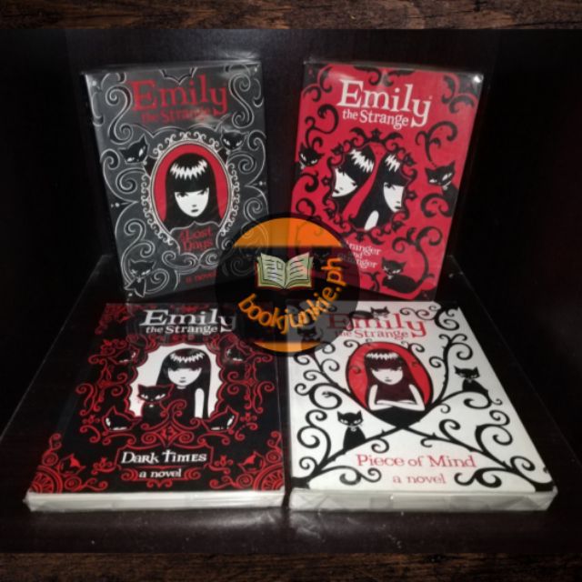 Emily The Strange Complete Series [4 BOOKS] by Rob Reger, Jessica ...