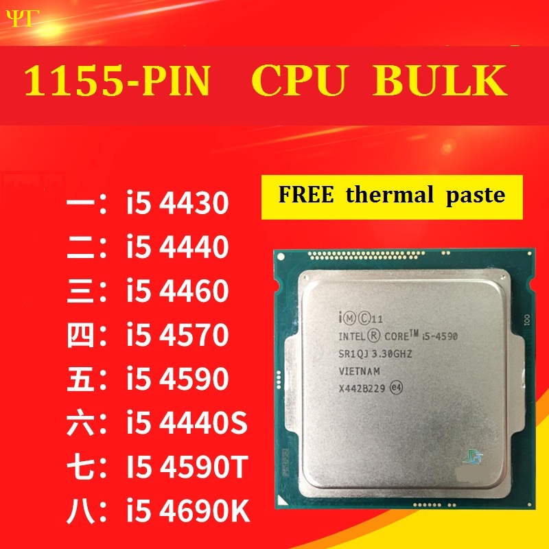 Intel Intel i5 4440 4460 4570 4590 4690/4670K CPU bulk 1150-pin ...