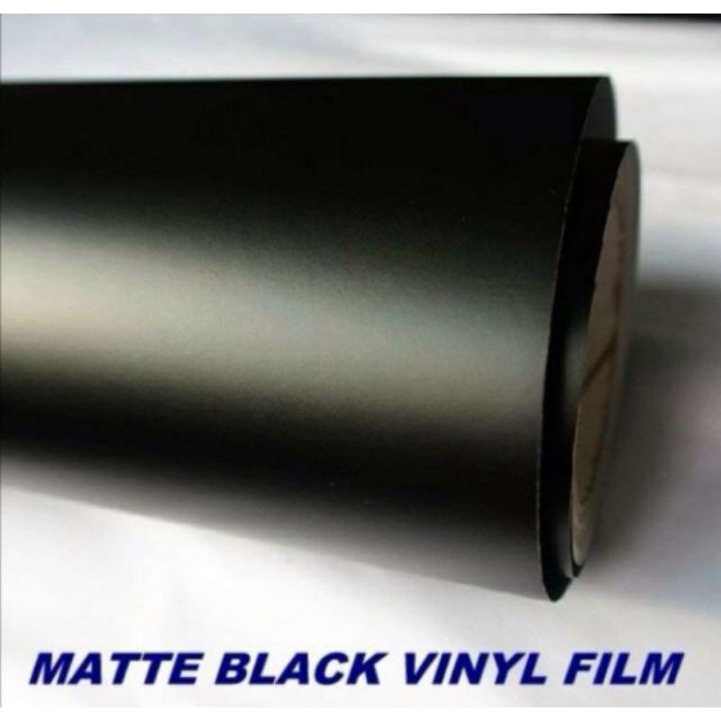 25Cm x100cmFlat Matte Black Car Motor Sticker Vinyl Film/ Wrap Car Body ...