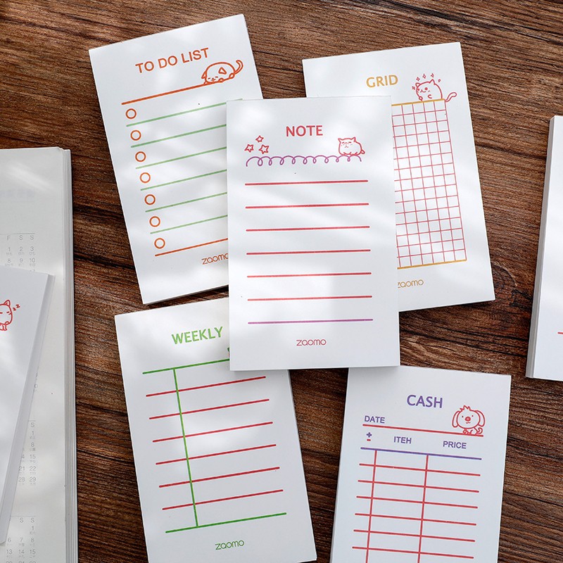 To Do List Memo Pad / Note Pad (50 sheets) | Shopee Philippines