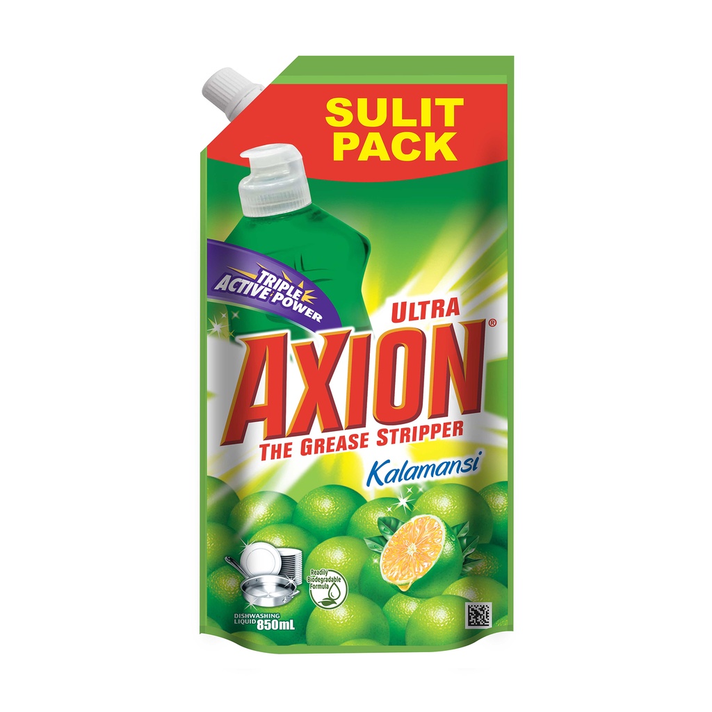 [24 hour Germ Kill] Axion Antibacterial Dishwashing Liquid Kalamansi Doy 850ml | Shopee Philippines