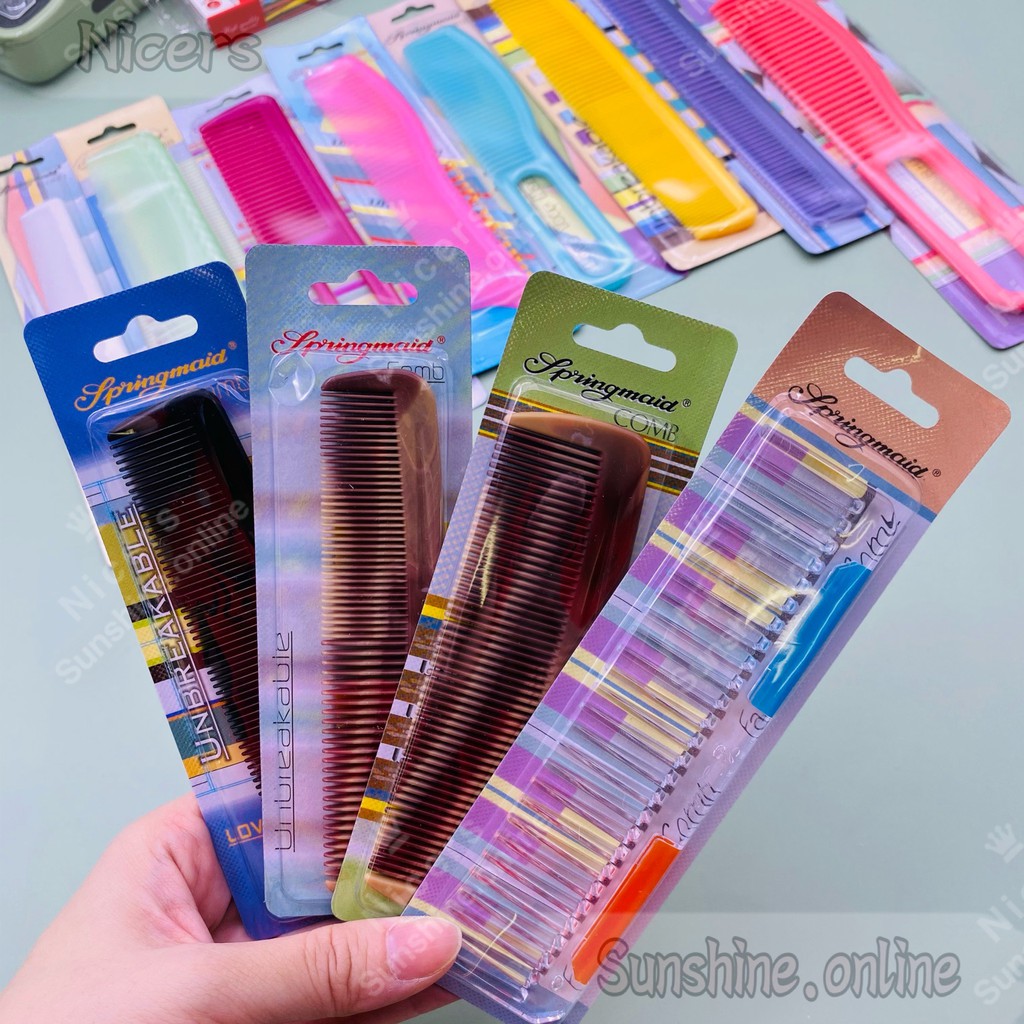Original Springmaid Colored Plastic Comb (#16,22,82,#31,#32,#33,#24,#29 ...