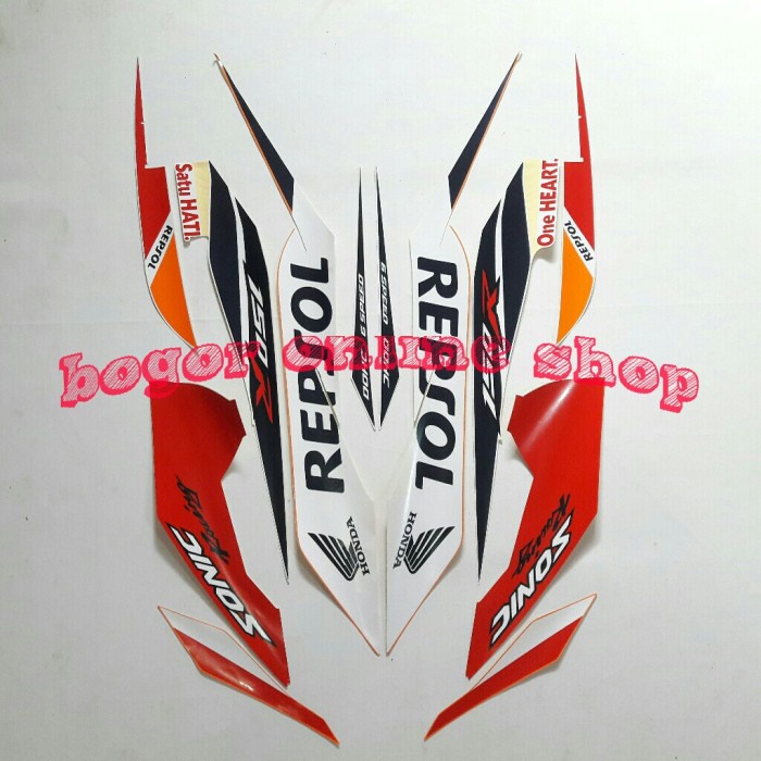 Honda sonic 150r 2015 repsol Motorcycle Sticker | Shopee Philippines
