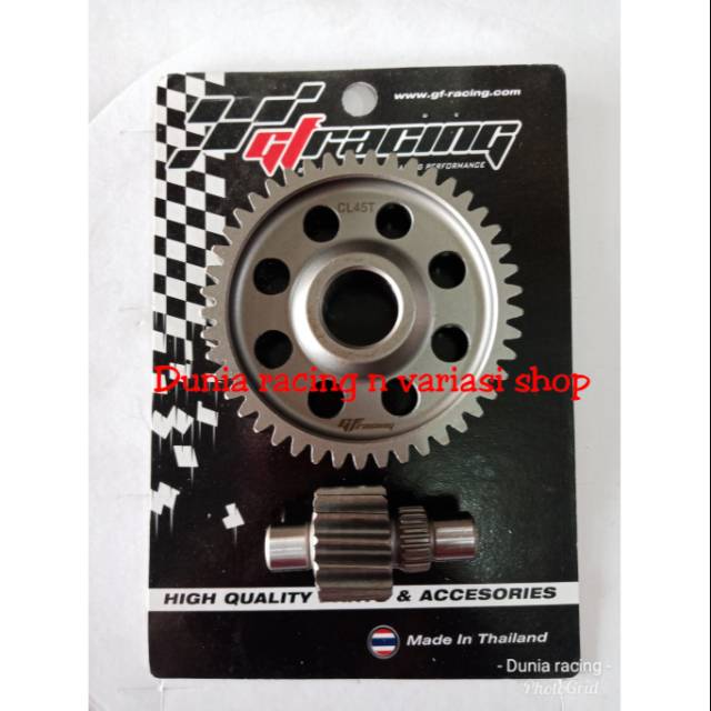 Gear Ratio Honda Beat Vario 110 Spacy Beat Fi Esp GF Racing Thailand ...