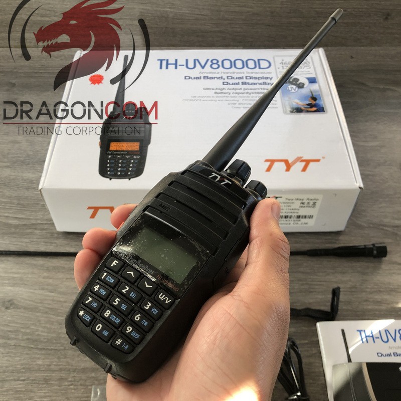 TYT THUV8000D or TYT TH-UV8000D 10 Watts Portable Two-Way Radio ...