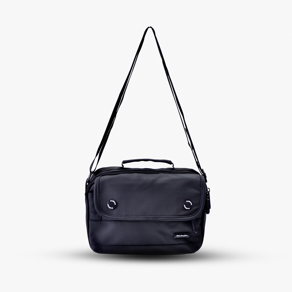 HITAM Sling Bag - Polo Freedom - HP Case- Black- Sling Bag- HP Bag ...