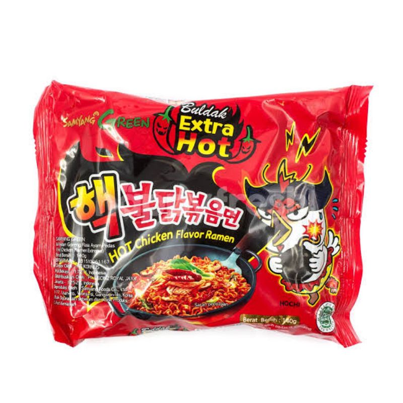 [BPOM Ri] Samyang Ramen Hot Chicken Noodles// Nuclear Extra Hot ...