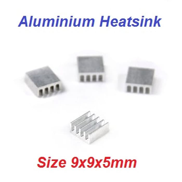 Aluminum Heatsink 9x9x5mm for Chip CPU GPU VGA RAM IC LED Heat sink ...