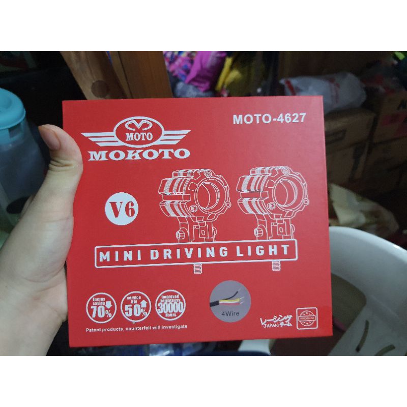 Mokoto mini driving light V6 | Shopee Philippines