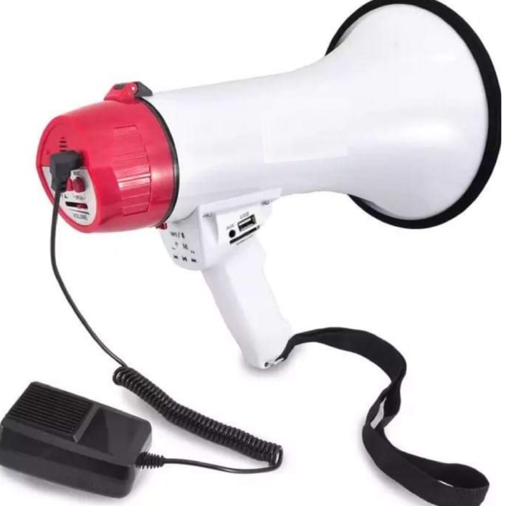 High Quality Big Megaphone Speaker Bullhorn Siren Alarm | Shopee ...