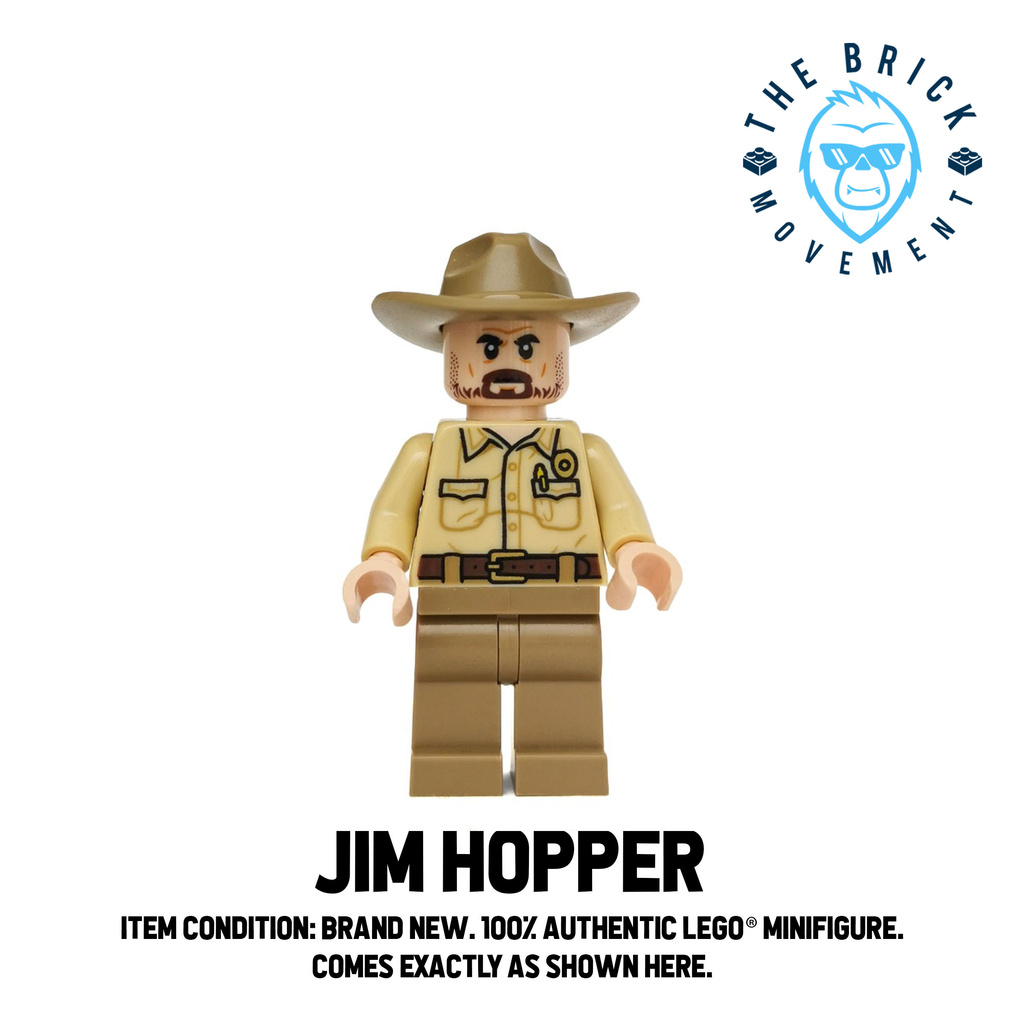 LEGO® STRANGER THINGS Jim Hopper Minifigure | Shopee Philippines