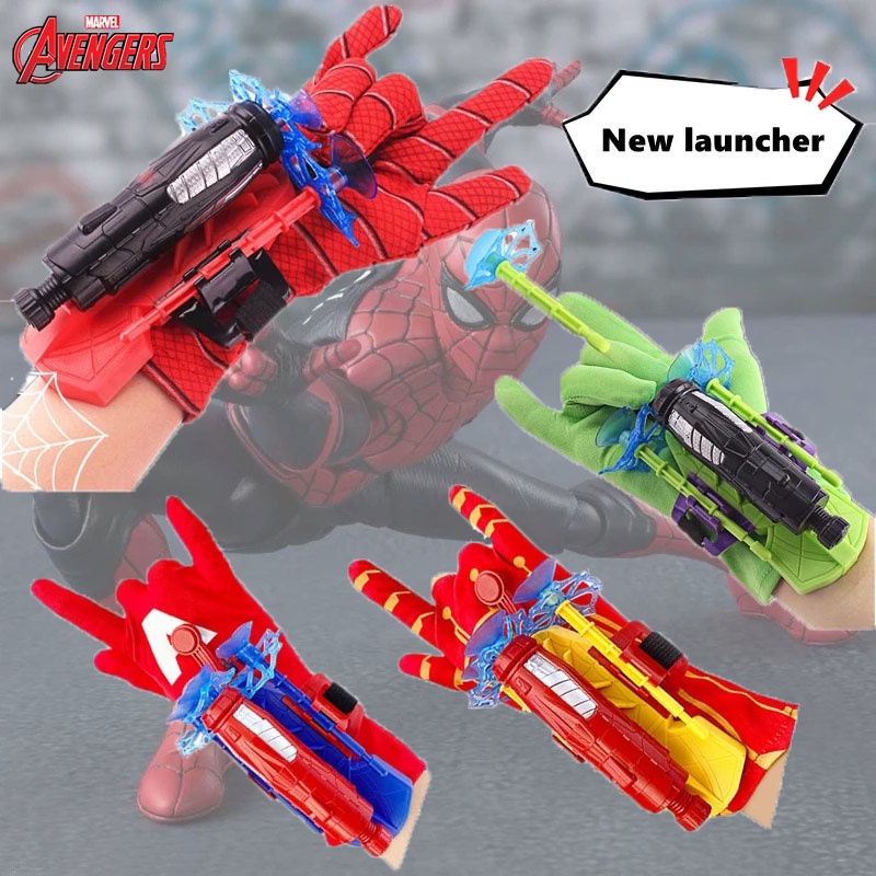 Disney Spiderman launcher cosplay costume accessories Hulk Iron Man ...