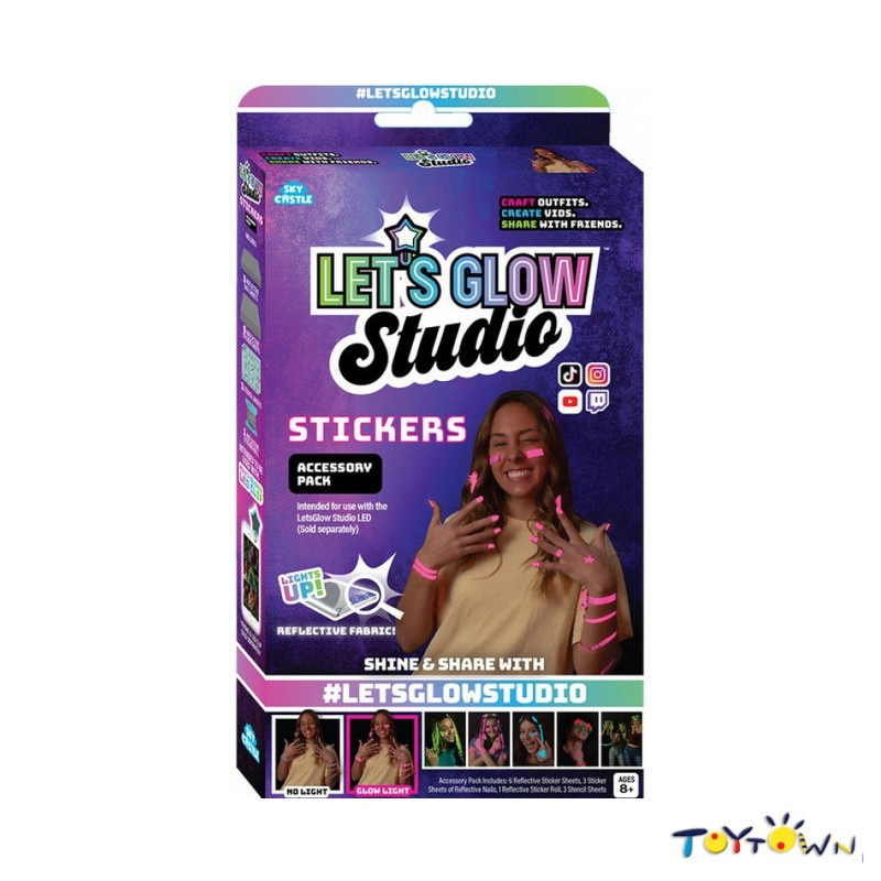 Let's Glow Studio - Sticker Accessory Pack | Shopee Philippines