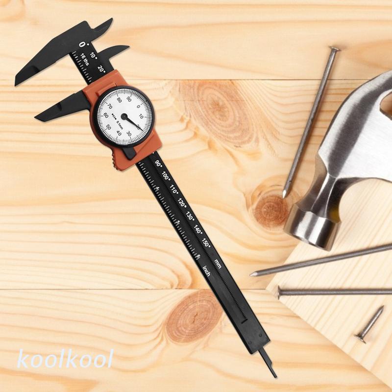 kool Dial Caliper 6-inch Plastic Electronic Vernier Caliper 6 Inches ...