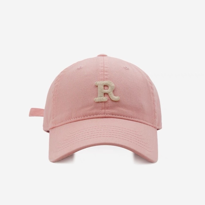 RAINBOWCO Letter R Korean Baseball Cap Unisex Fashion Cap For Men And ...