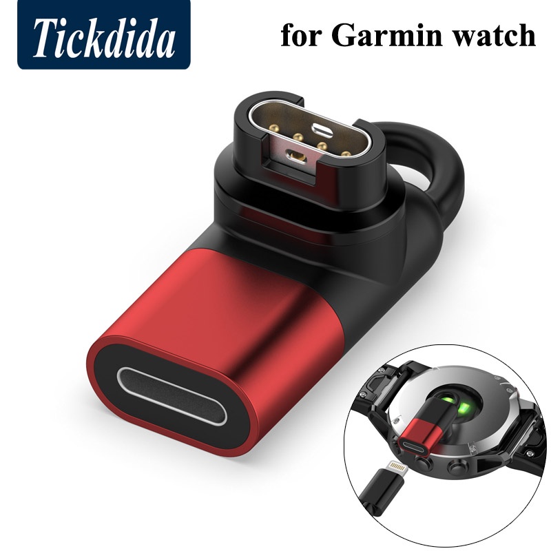 Smart Watch Charger Adapter for Garmin Fenix 7 7S 7X 6 6S 6X 5 5X USB ...