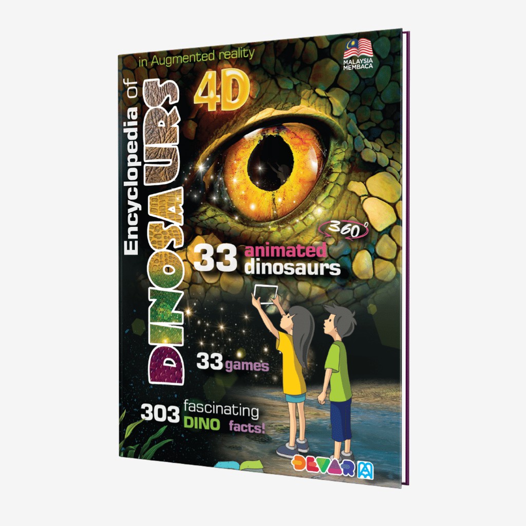 Devar Wow! Science 4D Ensyclopedia with Augmented Reality Outer Space / Science / Dinosaur ...