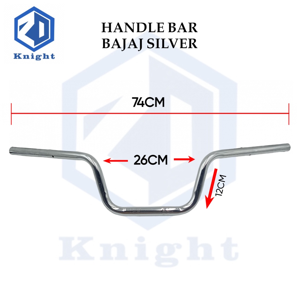 KNIGHT TMX XRM BAJAJ UNIVERSAL HANDLE BAR WITH HOLDER (XRM,TMX,BAJAJ ...
