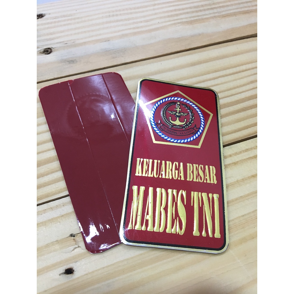 Tni Hq Sticker - TNI Sticker - TNI Hq Plate Sticker - Large TNI Hq Car ...