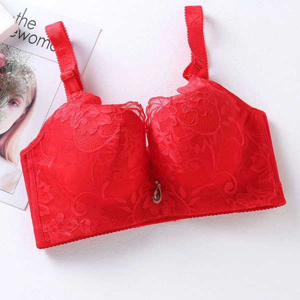 FallSweet Lace Bra Push Up Bra Plus Size Women Underwear Underwire 32 ...