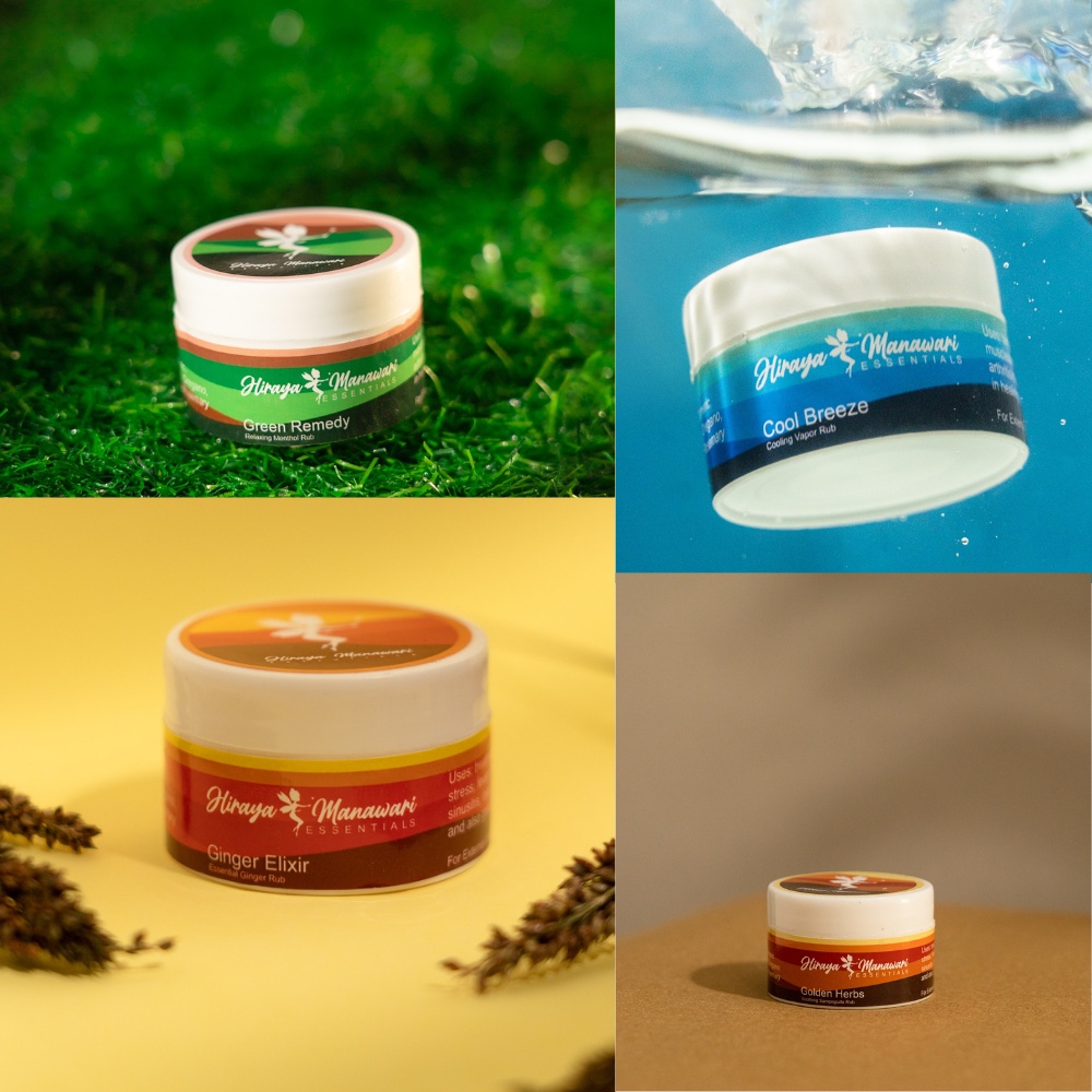 Organic Massage Cream Pain Killer Rub Pain Body Essential Ointment ...