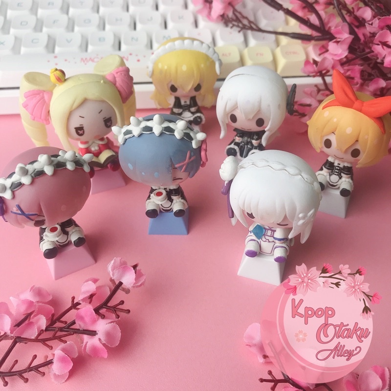 Re:Zero Life in a Different World version A Artisan Keycaps | Kpop ...