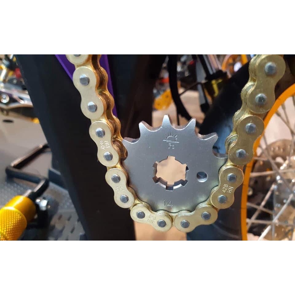 Jomthai Chain Sprocket Set Front and Rear Yamaha Sniper 150 MXi ...