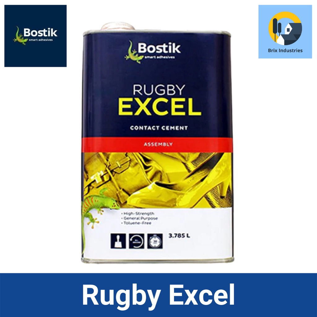Bostik Rugby Excel Contact Cement 3.785L Assembly General Purpose ...