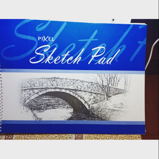 Pixel Sketch Pad Big size ( 9 * 12 inches ) 20 leaves | Shopee Philippines