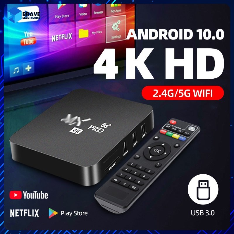 [spots] Original Tv Box MXQ PRO 5G New Version 2.4GHz 4K Ultra HD 4GB ...