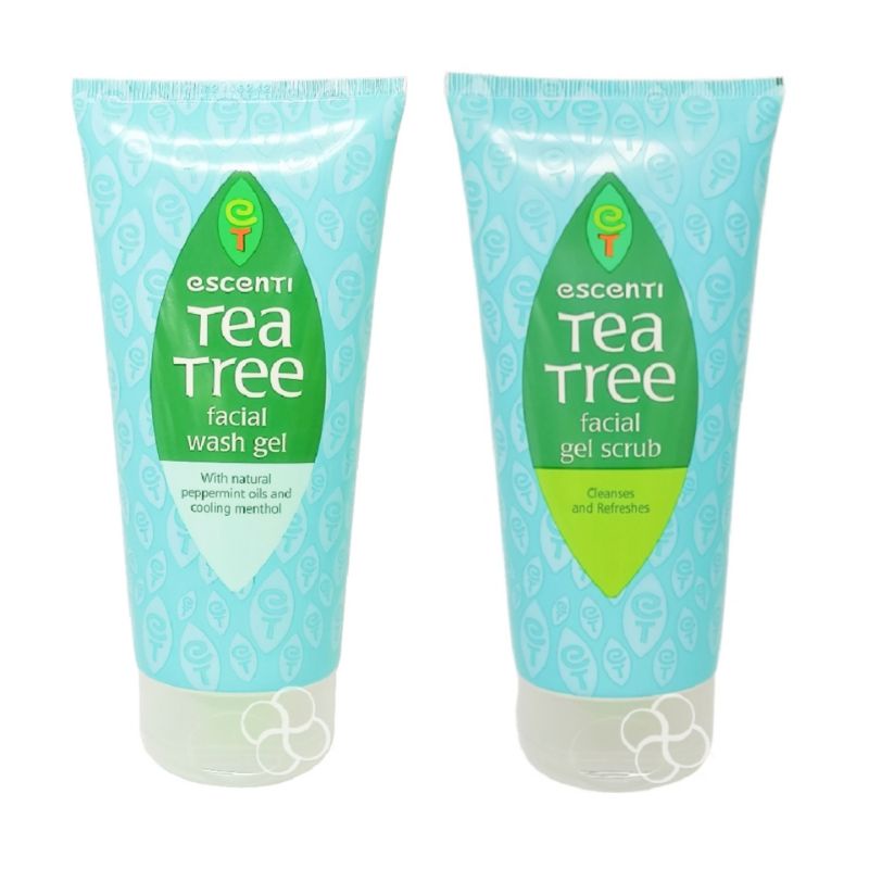 Escenti Tea Tree Facial Wash and Scrub 150mL | Shopee Philippines