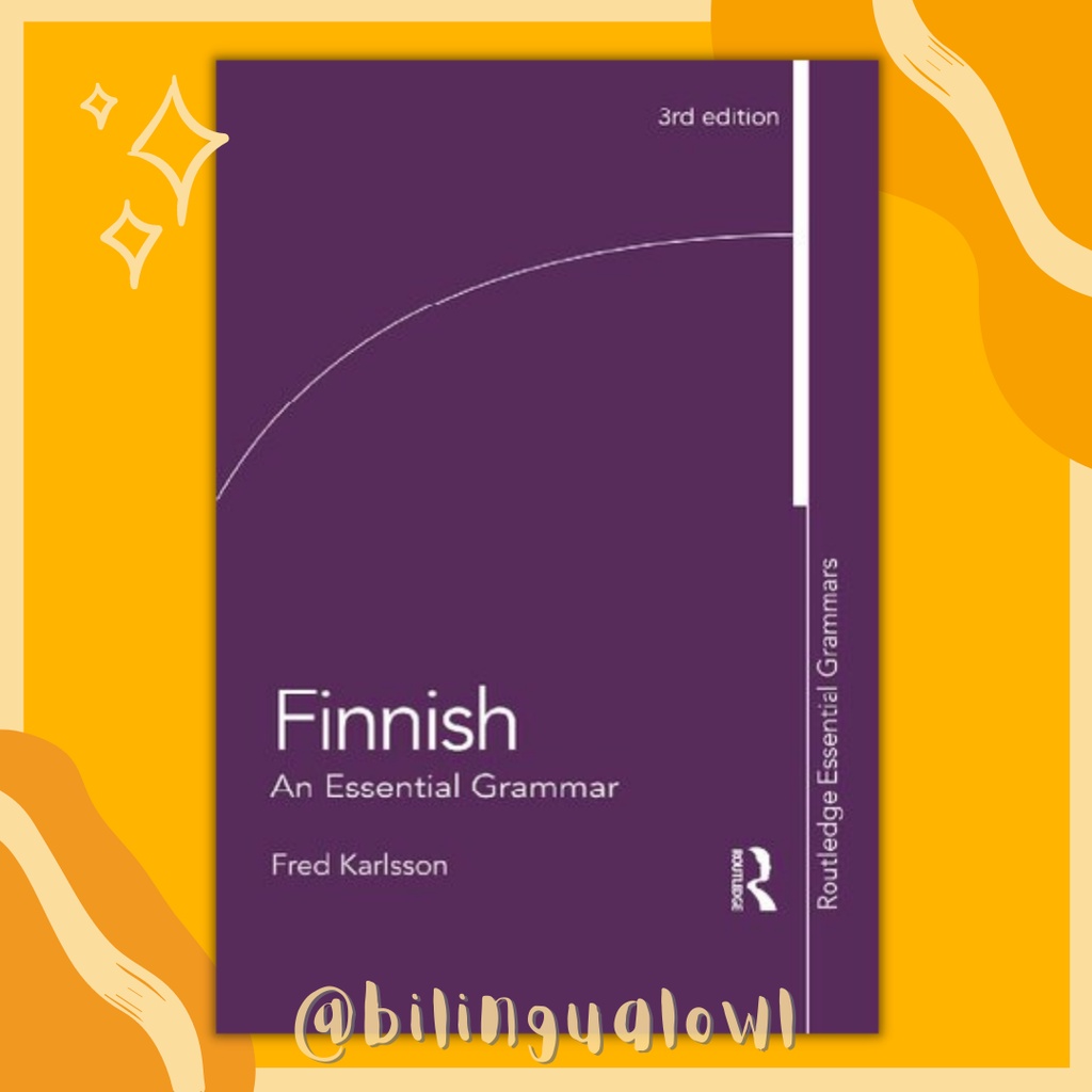 Finnish: An Essential Grammar (3rd Edition) | Shopee Philippines