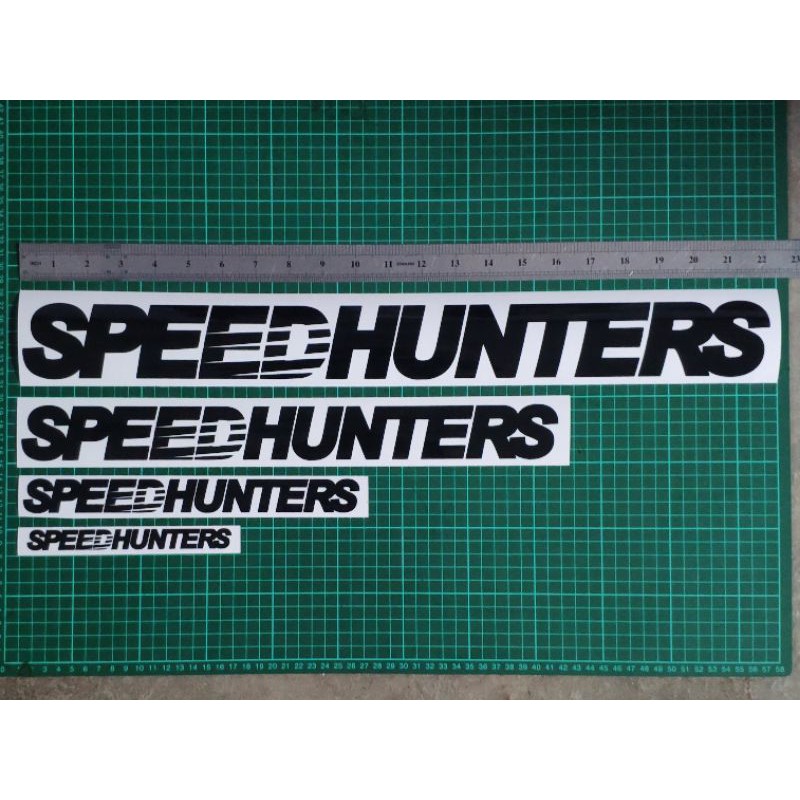 SPEEDHUNTERS KATAKANA (STICKER POTONG) | Shopee Philippines