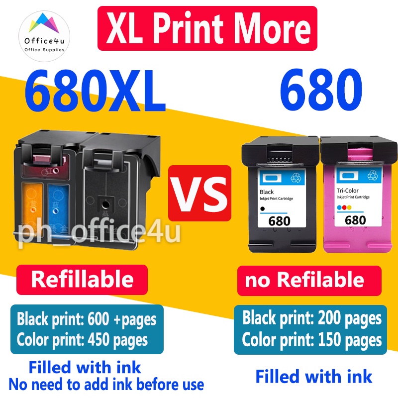 hp 680 ink cartridge - Best Prices and Online Promos - Apr 2026 ...
